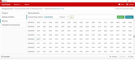 Tms320f2802 Flash Api Dont Erase And Program At The Correct Address