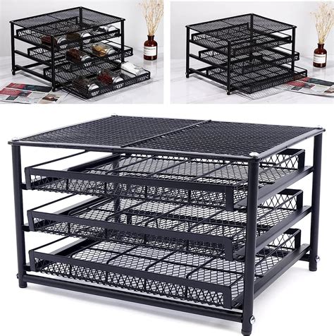 Buy Pull Out Spice Rack Organizer Tier Spice Drawer Storage Shelf For