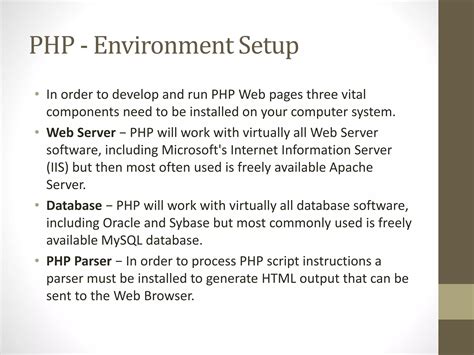 Web Application Development Using Php Chapter 1 Pptx Web