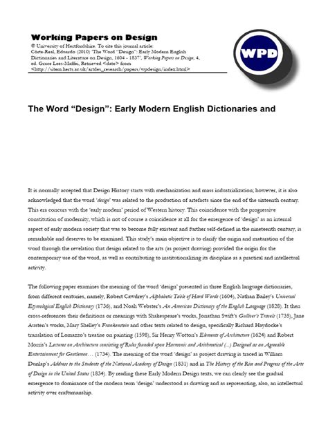 Wpd Vol4 Cortereal Pdf Design Dictionary