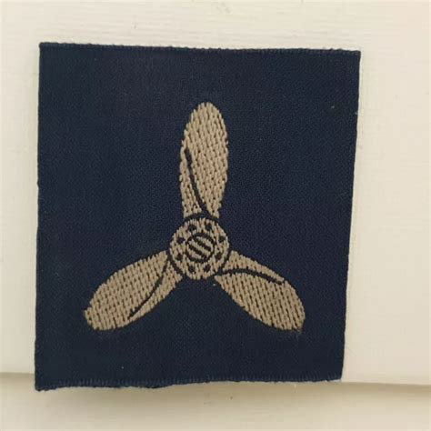 British Royal Air Force Senior Aircraftman Shoulder Slide Rank Patch £8