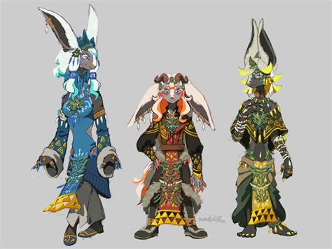 Farosh Dinraal And Naydra The Legend Of Zelda And More Drawn By Kamabokobun Danbooru