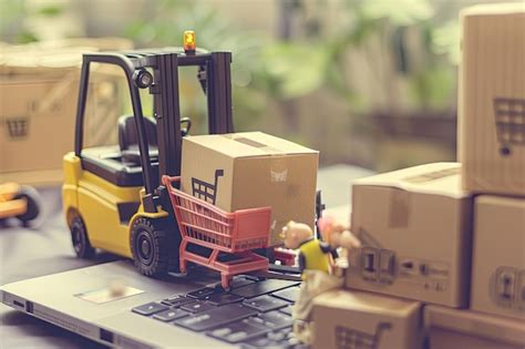 Premium Photo Efficient Online Shopping Logistics And Supply Chain