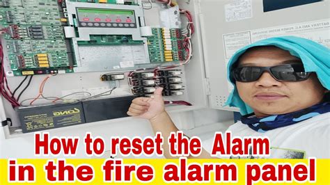How To Reset The Alarm In Fire Alarm Paneljude Master Youtube
