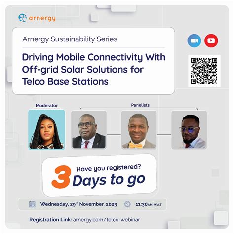 Why You Must Attend This Telco Webinar 🤔🤔 Arnergy