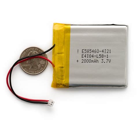 Polymer Lithium Ion Battery 2000mAh Australia