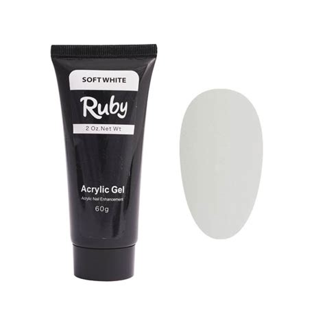 پلی ژل سافت وایت روبی 60 گرم فروشگاه هایپرنیل