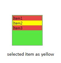 Wpf Why Does My Listboxitem Background Not Change Stack Overflow