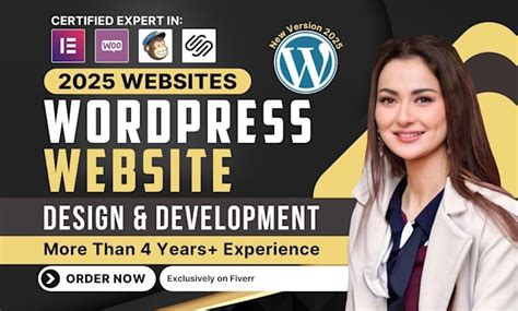 Design Clean And Responsive Wordpress Website By Nosheen Inam Fiverr
