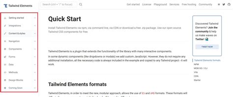 TW Elements Download Installation And Setup