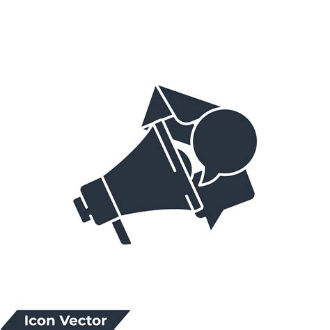Marketing Icon Logo Vector Illustration Digital Marketing Symbol