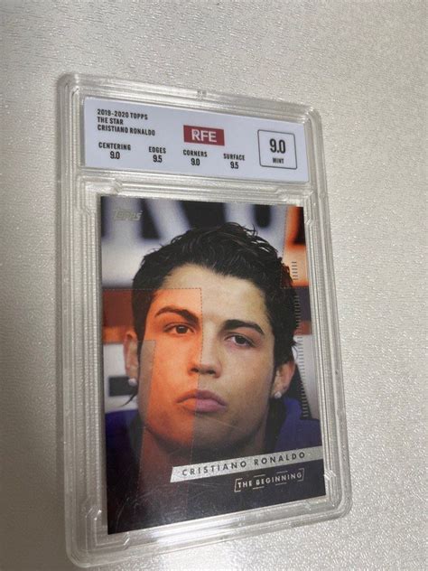 Psa 9 Cristiano Ronaldo The Stars Designed By Cr7 Rare Not Lionel