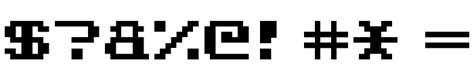 Fixed Bold Free Font Monospaced Retro What Font Is