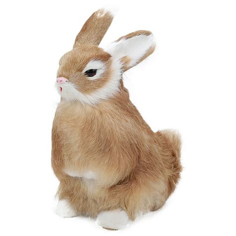 Juguete De Conejo De Peluche Conejo De Peluche Realista Modelo De