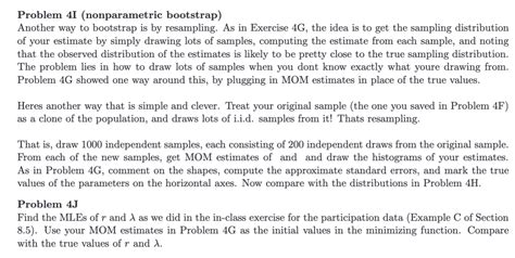 Solved Problem F Pick An R Uniformly At Random In The Chegg