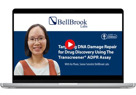 Webinar Targeting Dna Damage Repair For Drug Discovery Using The