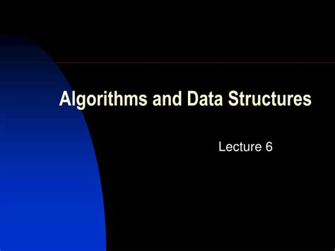Ppt Algorithms And Data Structures Powerpoint Presentation Free