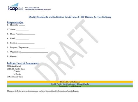 Ahd Quality Standards And Indicators Cquin