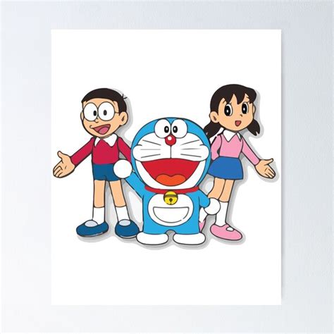 Doremon Poster For Sale By Inpersonas Redbubble