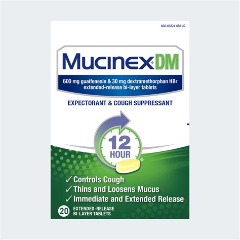 Mucinex Dm 12 Hour Extended Release Bi Layer Tablets Mucinex Usa