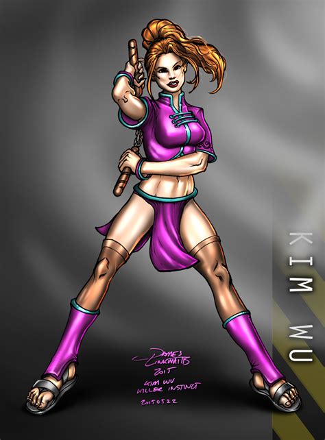 Kim Wu Killer Instinct By Jameslink On Deviantart