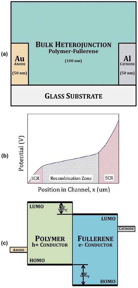 A Schematic Of The Device Structure Of A Lateral Organic