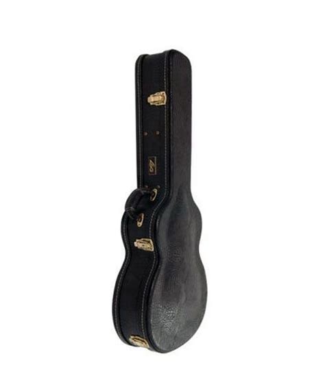 Lag Jumbo 12 String Black Croco
