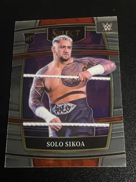 CARTE RECRUE 2022 Solo Sikoa RC WWE Panini Select Concourse EUR 2 00