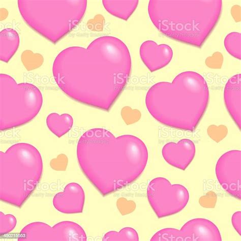 Seamless Background With Hearts 2向量圖形及更多二月圖片 二月 創作性 季節 Istock