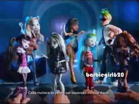 Monster High Commercial 2011 Second Segundo Esp Latino Youtube