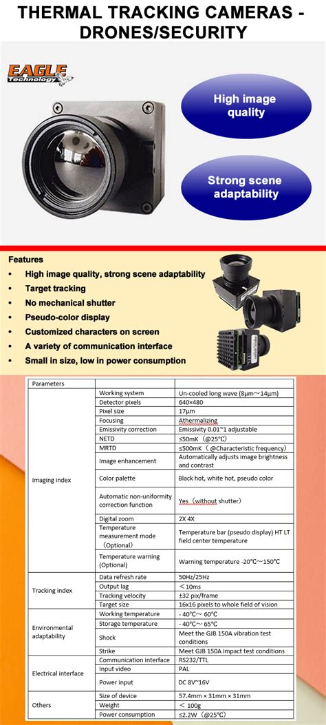 Thermal Tracking Camera Eagle Africa Technology