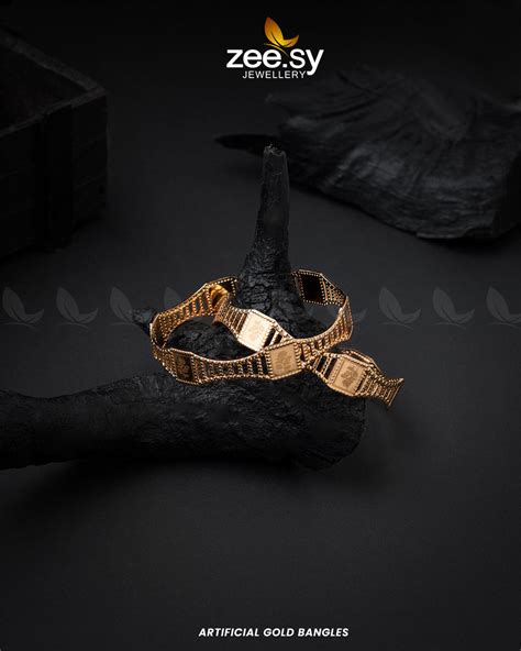 Artificial Gold Bangles Zeesypk