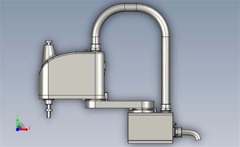 Ar4215（400臂长）scara四轴机器人step模型图纸下载 懒石网