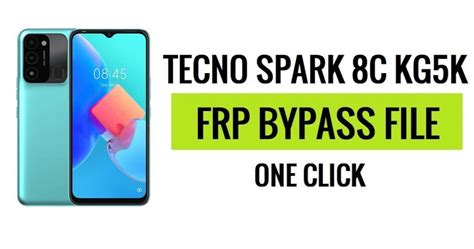 Download Tecno Spark 8c Kg5k Frp File Spd Pac Latest Free
