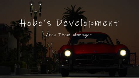 [esx][paid Release] Hobos Development Area Item Manager Fivem Releases Cfx Re Community