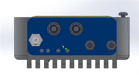 Miniature IP Mobile LoRaWAN Gateway Wideband RF Power Monitor With DSP Processing