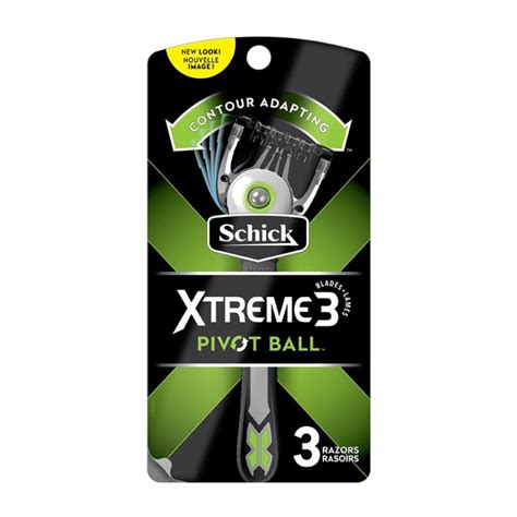 Máquina para afeitar Schick xtreme 3 pivot ball 3 pzas Walmart