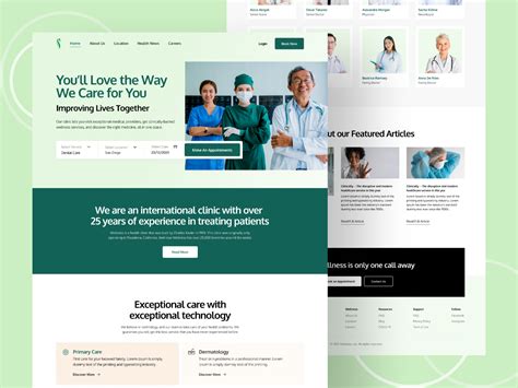 Wellness Website By Rp Uxcollab On Dribbble