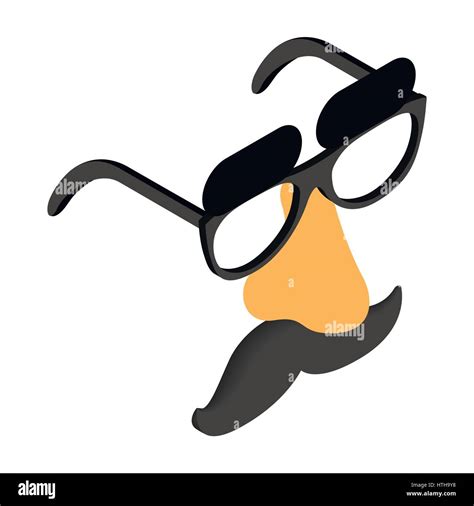 Funny Nose Glasses Mask At Becky Craig Blog