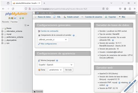 Cómo instalar phpMyAdmin en Ubuntu 24 04 LTS 2024