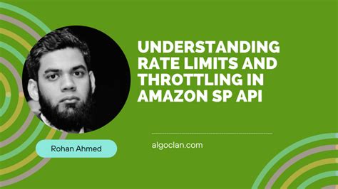 Understanding Rate Limits And Throttling In Amazon SP API Algoclan