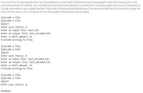 Solved You Will Be Writing A Simple Java Program That Chegg