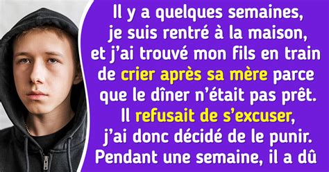Mon Fils Napprécie Pas Tout Ce Que Fait Sa Mère Jai Donc Décidé De
