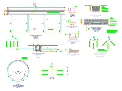 Infiltration Trench In Autocad Cad Download 15692 Kb Bibliocad