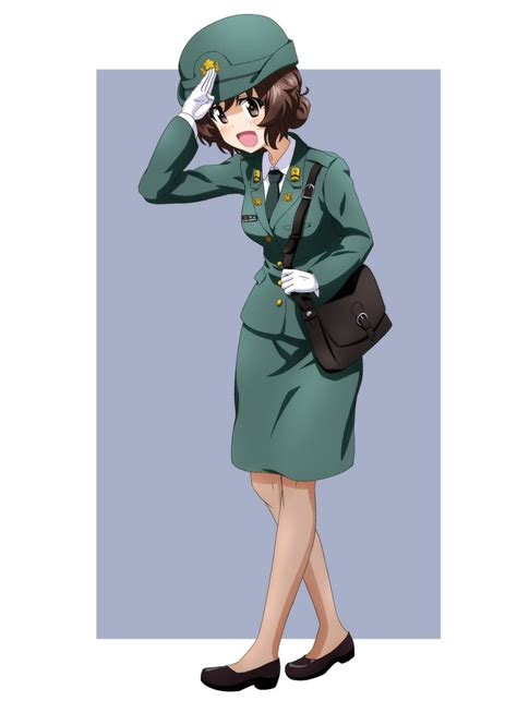 Daily Dose Of Fluff 2188 Yukari In A Jsdf Uniform R Yukariakiyama