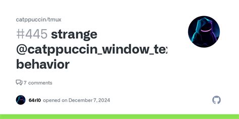 Strange Catppuccin Window Text Behavior Issue 445 Catppuccin Tmux