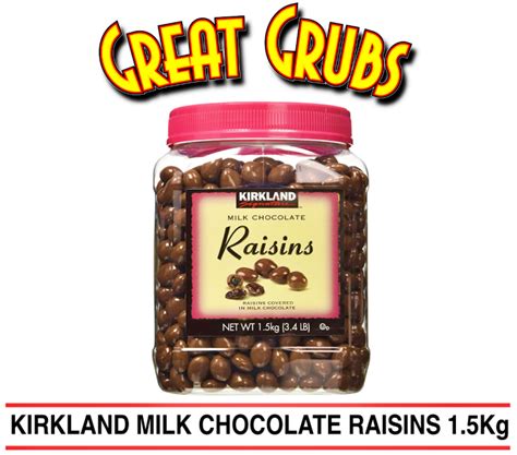 Kirkland Signature Milk Chocolate Raisins 15kg Lazada Ph