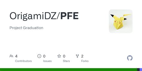 Github Origamidzpfe Project Graduation