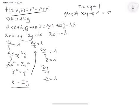 Solvedfind The Shortest Distance From The Origin