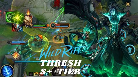 Wild Rift Thresh Best Support Gameplay Youtube